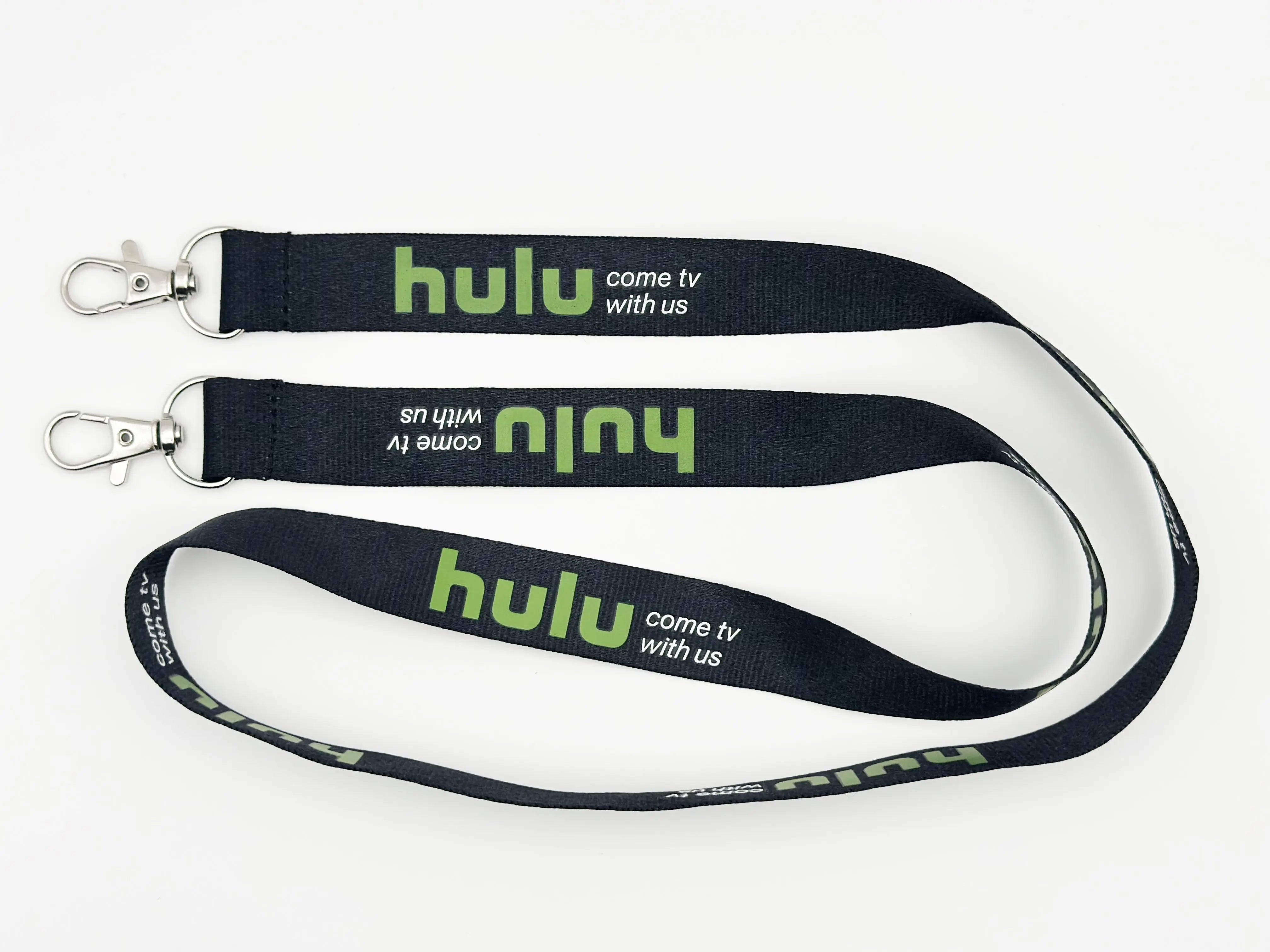 NYLON SCREEN PRINTED DOUBLE ENDED LANYARDS – Dynamic Gift